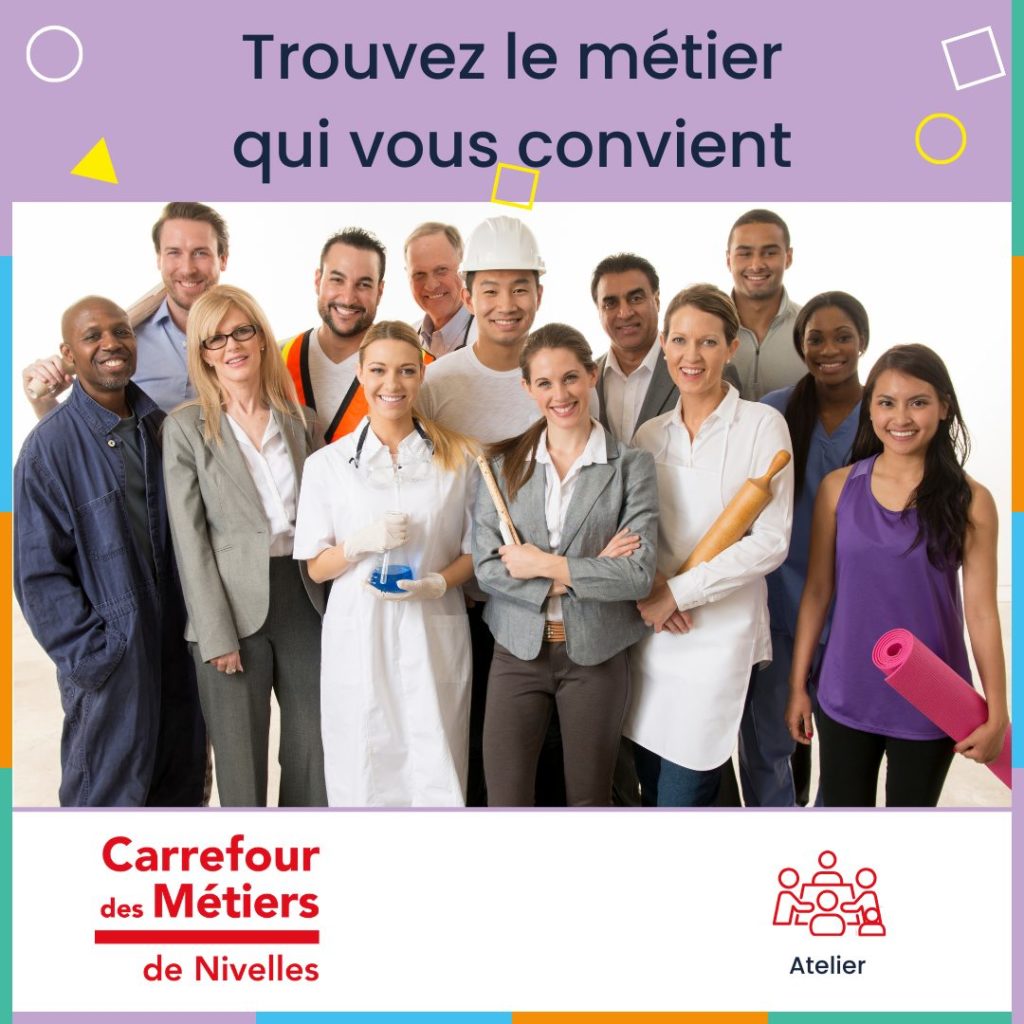 Trouver le métier qui vous convient - Cité des métiers de Namur